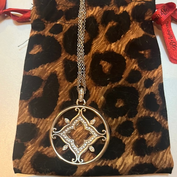 Brighton | Jewelry | Brighton Double Silver Chain With Silver And ...